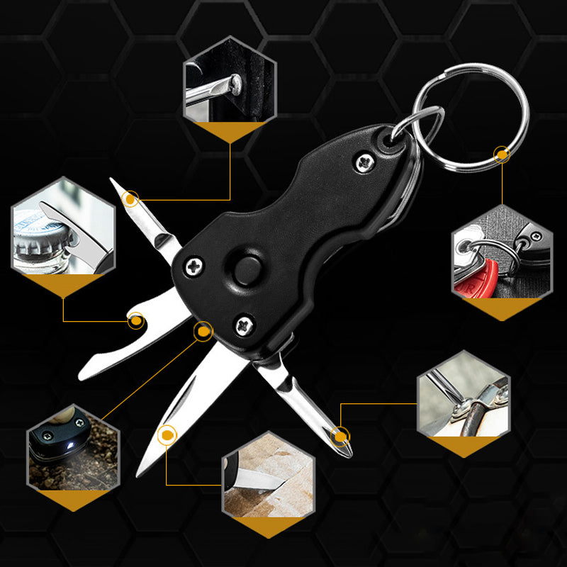 Multifunctional Folding Keychain – Peachloft