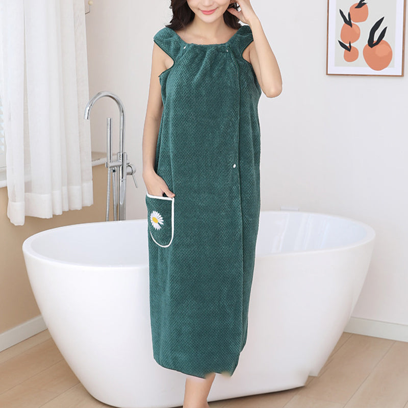 Quick Dry Absorb Water Wearable Bathrobes – Peachloft
