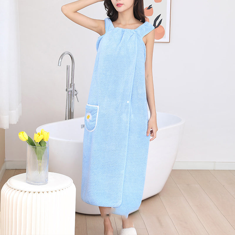 Quick Dry Absorb Water Wearable Bathrobes – Peachloft