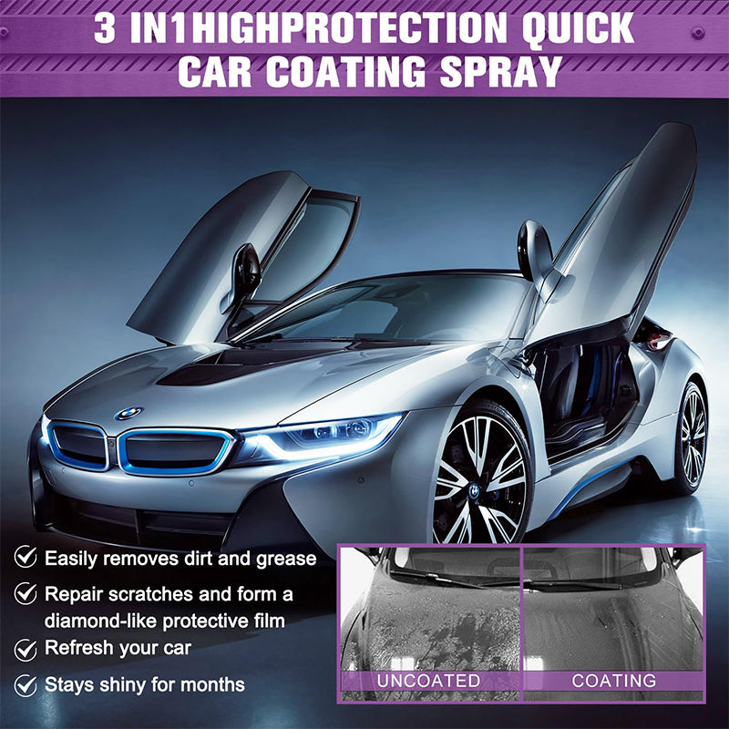 3 in 1 High Protection Car Coating Spray – Peachloft