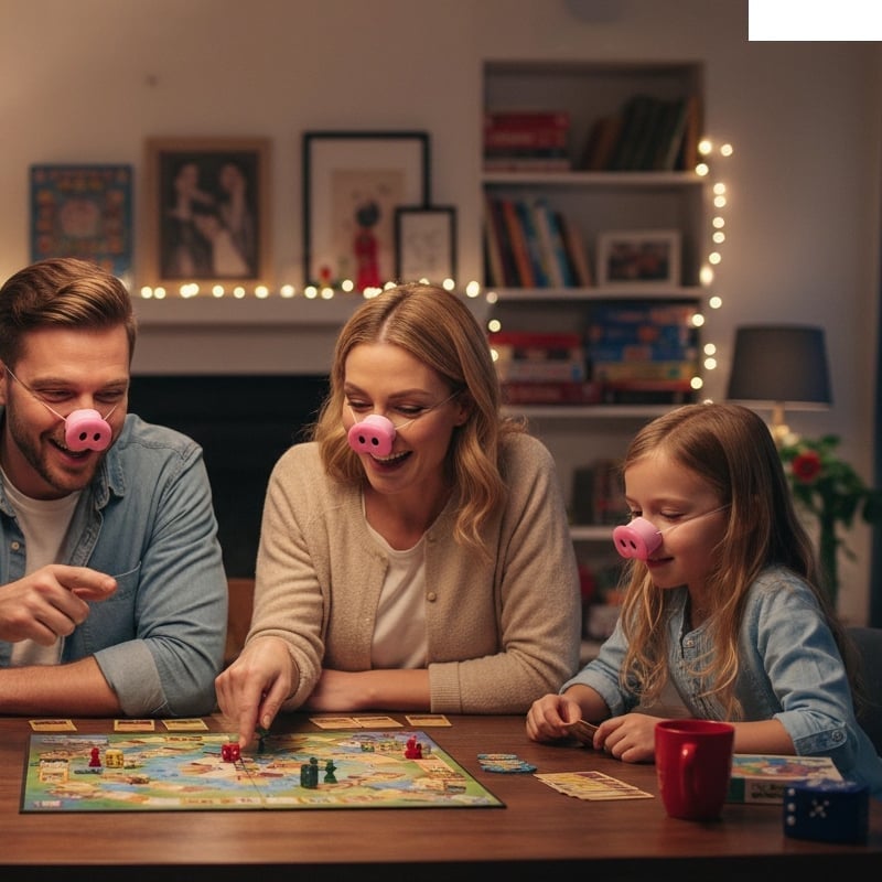 Piggy Nose Puzzle & Game Set – Peachloft
