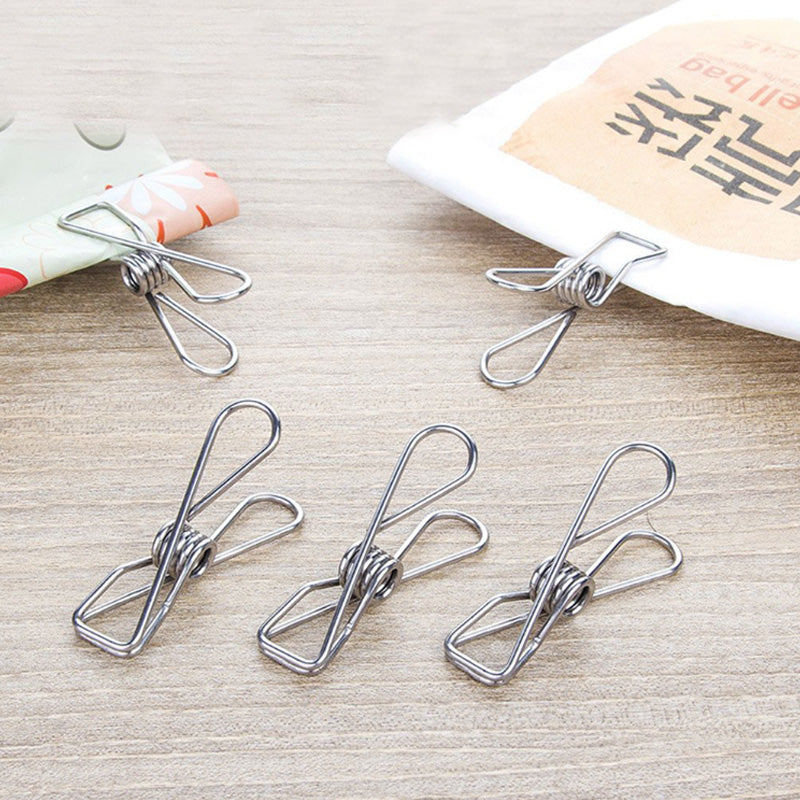 Stainless Steel Metal Clips – Peachloft