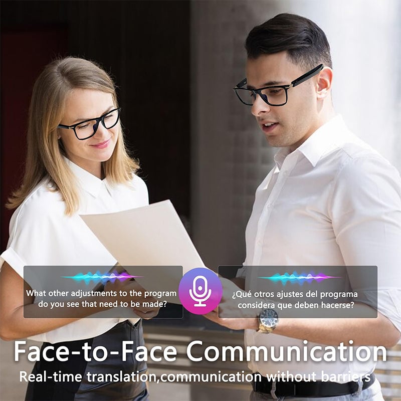 AI Smart Translation Glasses – Peachloft