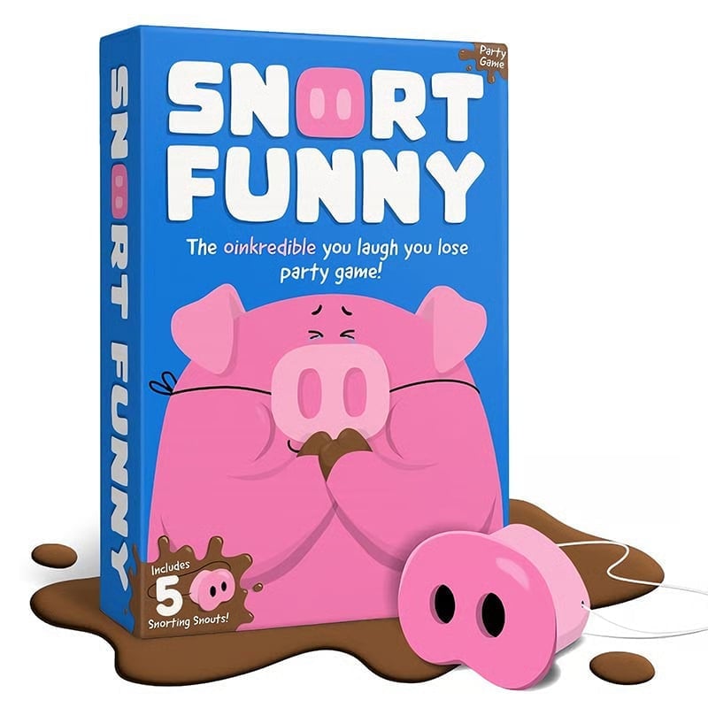 Piggy Nose Puzzle & Game Set – Peachloft