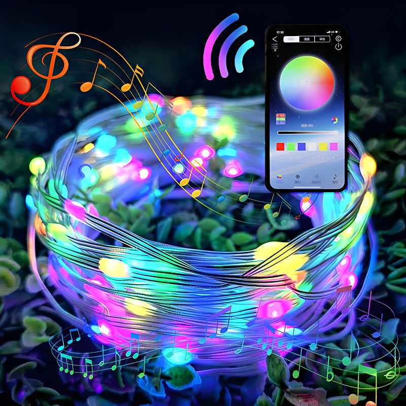 Colorful Remote Control Lights – Peachloft
