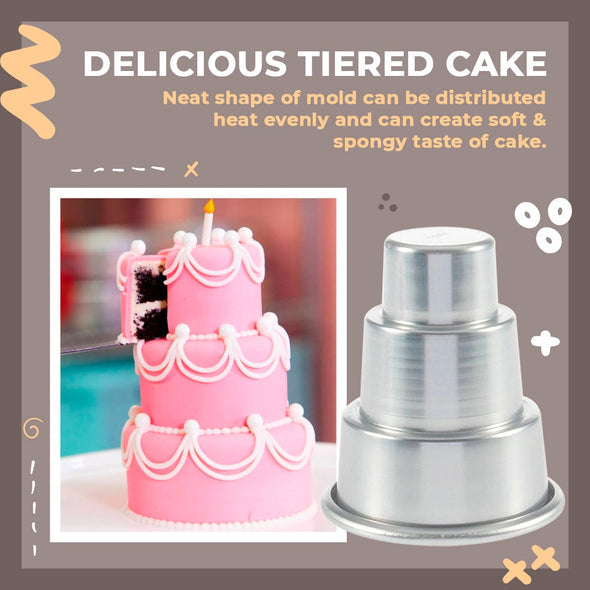 Mini Multi-layer Cake Mold – Peachloft