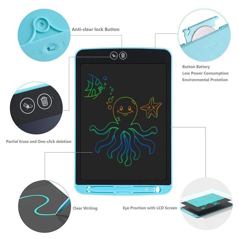 Partially Erasable LCD Writing Board – Peachloft