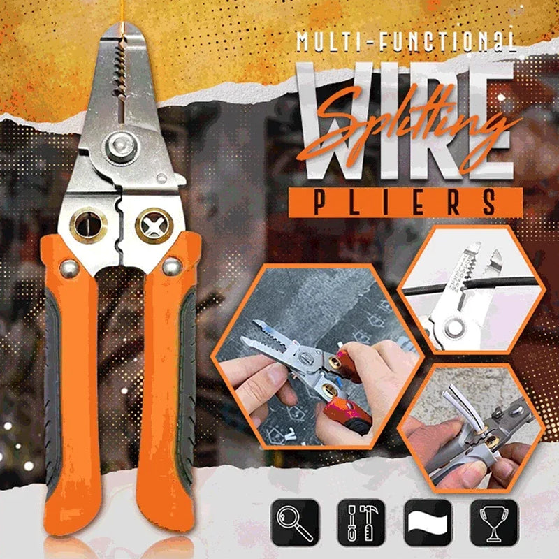 Multi-functional Wire Splitting Pliers – Peachloft