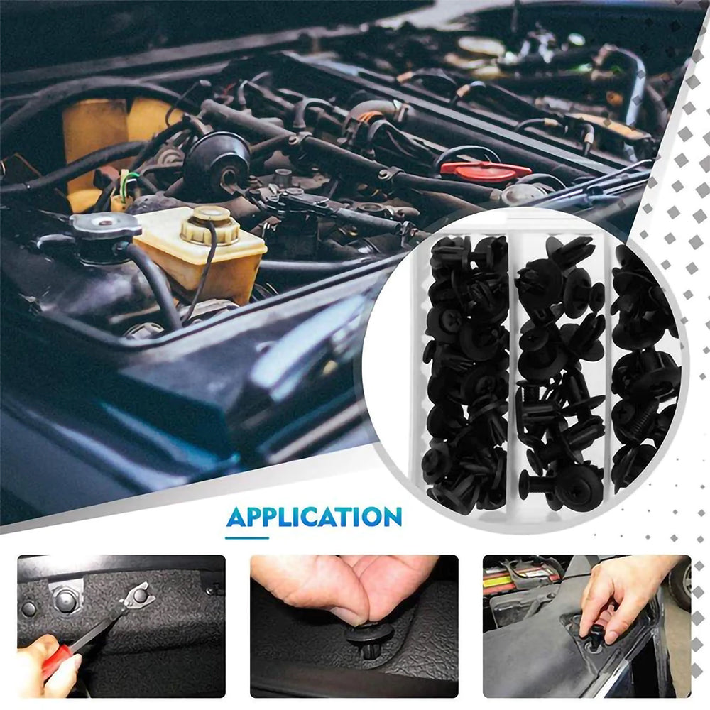 Universal Car Plastic Fender Fastener Clips – Peachloft