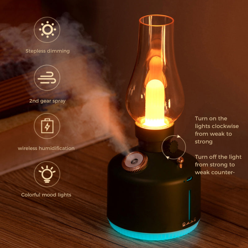 Portable Vintage Desktop Humidifier – Peachloft