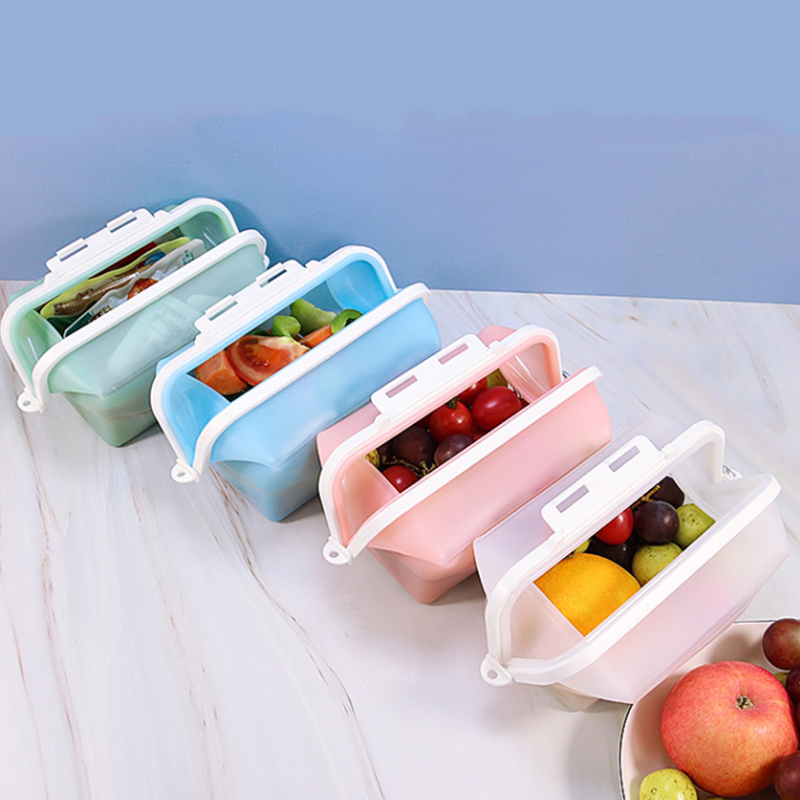 Collapsible Silicone Food Storage Box – Peachloft
