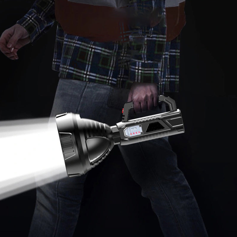 Rechargeable Handheld Spotlight Flashlight – Peachloft