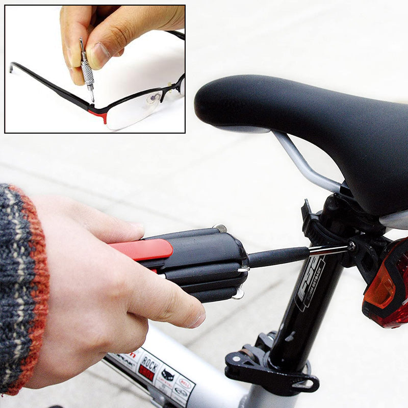 8 Screwdrivers in 1 Tool with Worklight and Flashlight – Peachloft