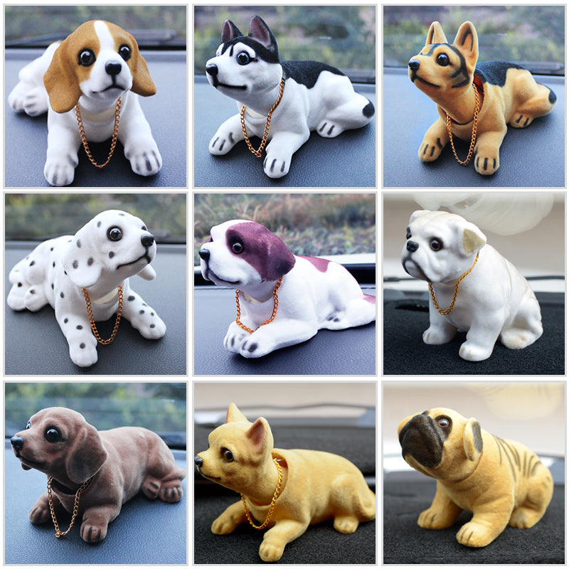 Nodding Dog Car Decoration – Peachloft
