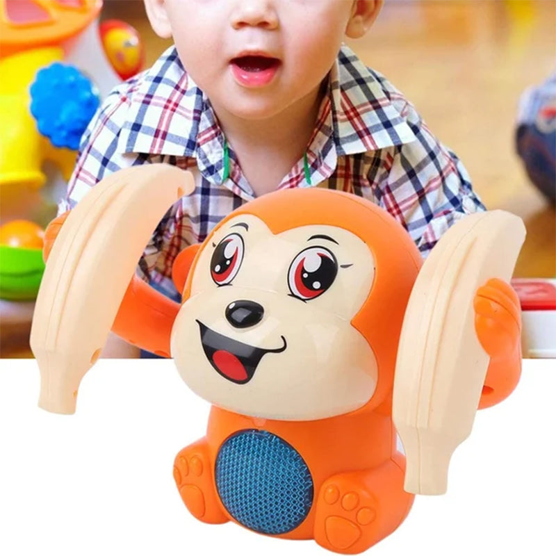 Early Infant Electric Flip And Head Monkey Toy – Peachloft