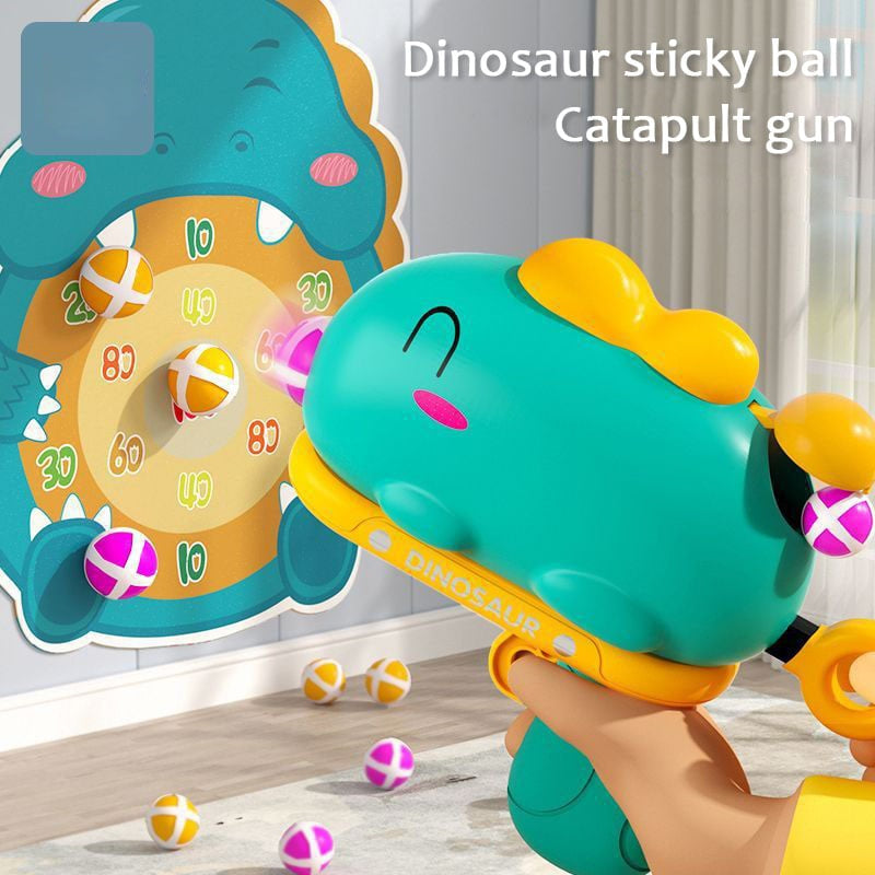 Dinosaur Sticky Ball Toy Gun – Peachloft