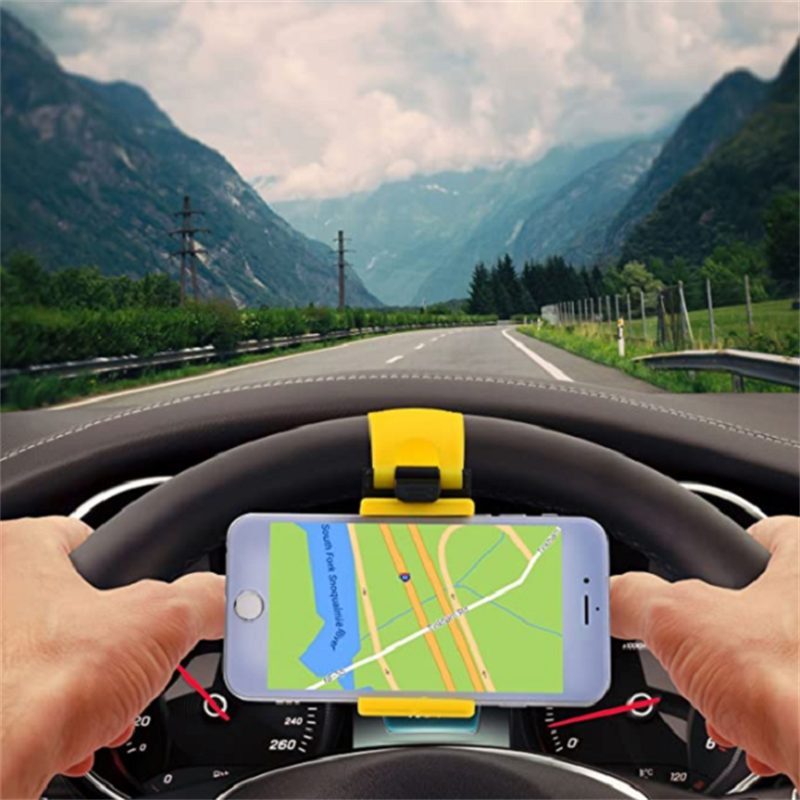 Steering Wheel Phone Holder – Peachloft