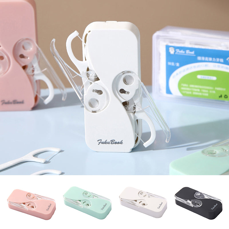 Portable Floss Dispenser (with 50 Floss) – Peachloft