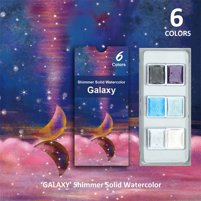 Solid Watercolor Paint Set – Peachloft