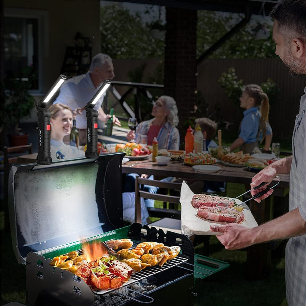 Magnetic Rechargeable Flashlight – Peachloft